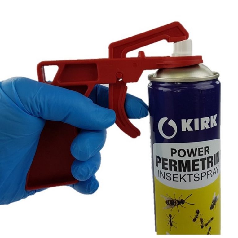 Power permetrin insektspray med sprøyterør 500ml - skadedyrshop